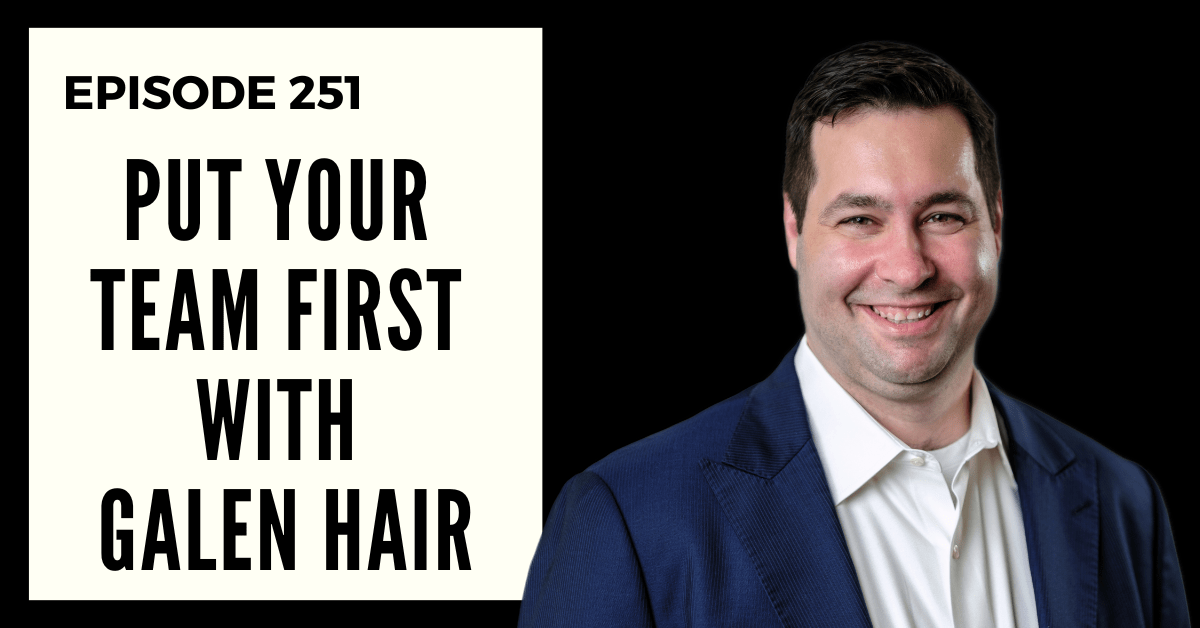 Prioritizing Team Well-Being: The Galen Hair Approach | Deep Leadership Podcast - Jon S Rennie